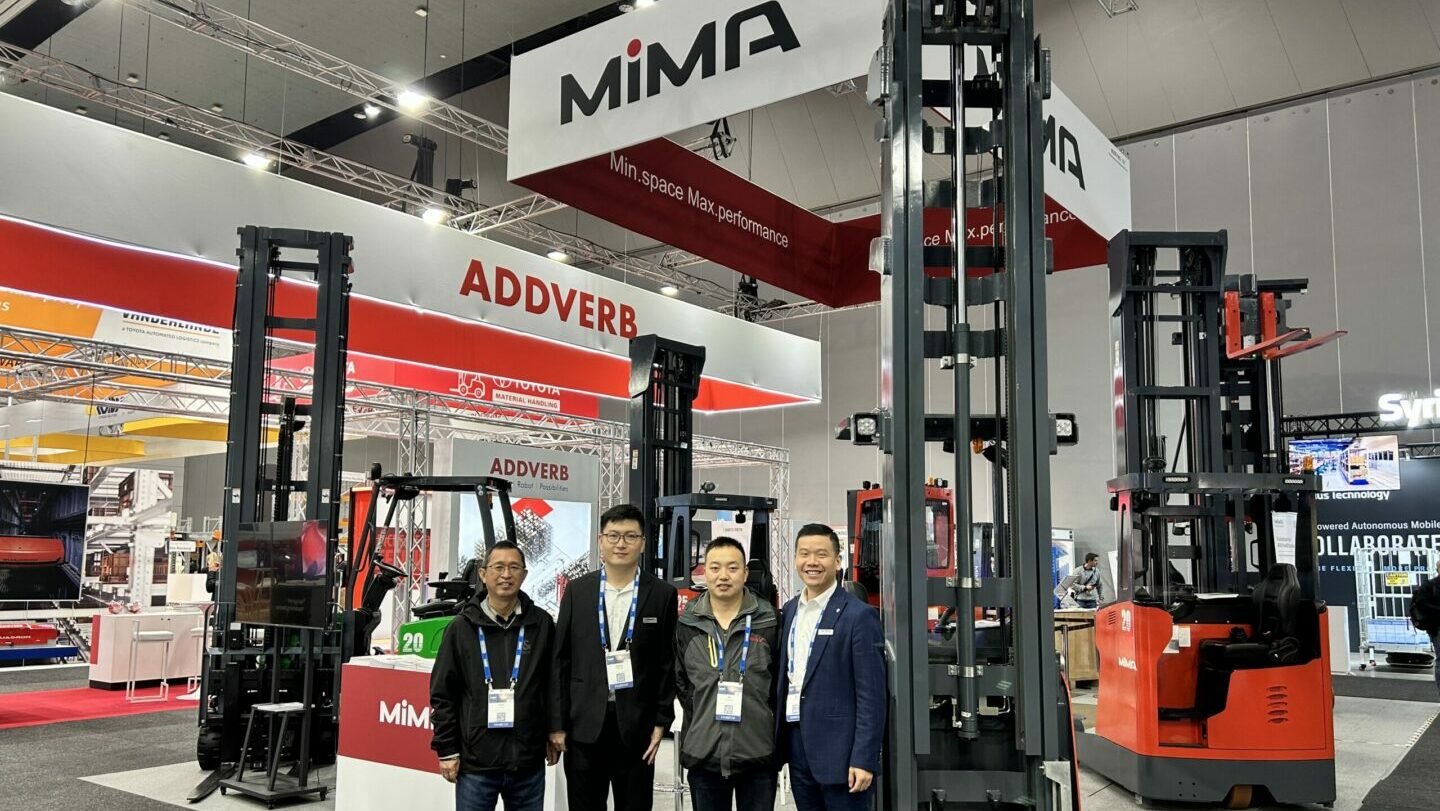 MiMA Forklift、CeMAT Australia 2024で最新の倉庫ソリューションを発表 - MiMA