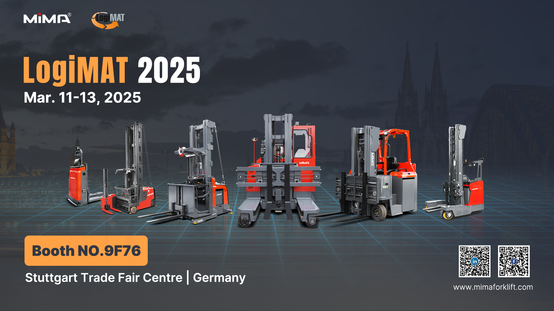 MiMA Forklift at ProMat & LogiMAT 2025: Pioneering the Future of Material Handling - MiMA