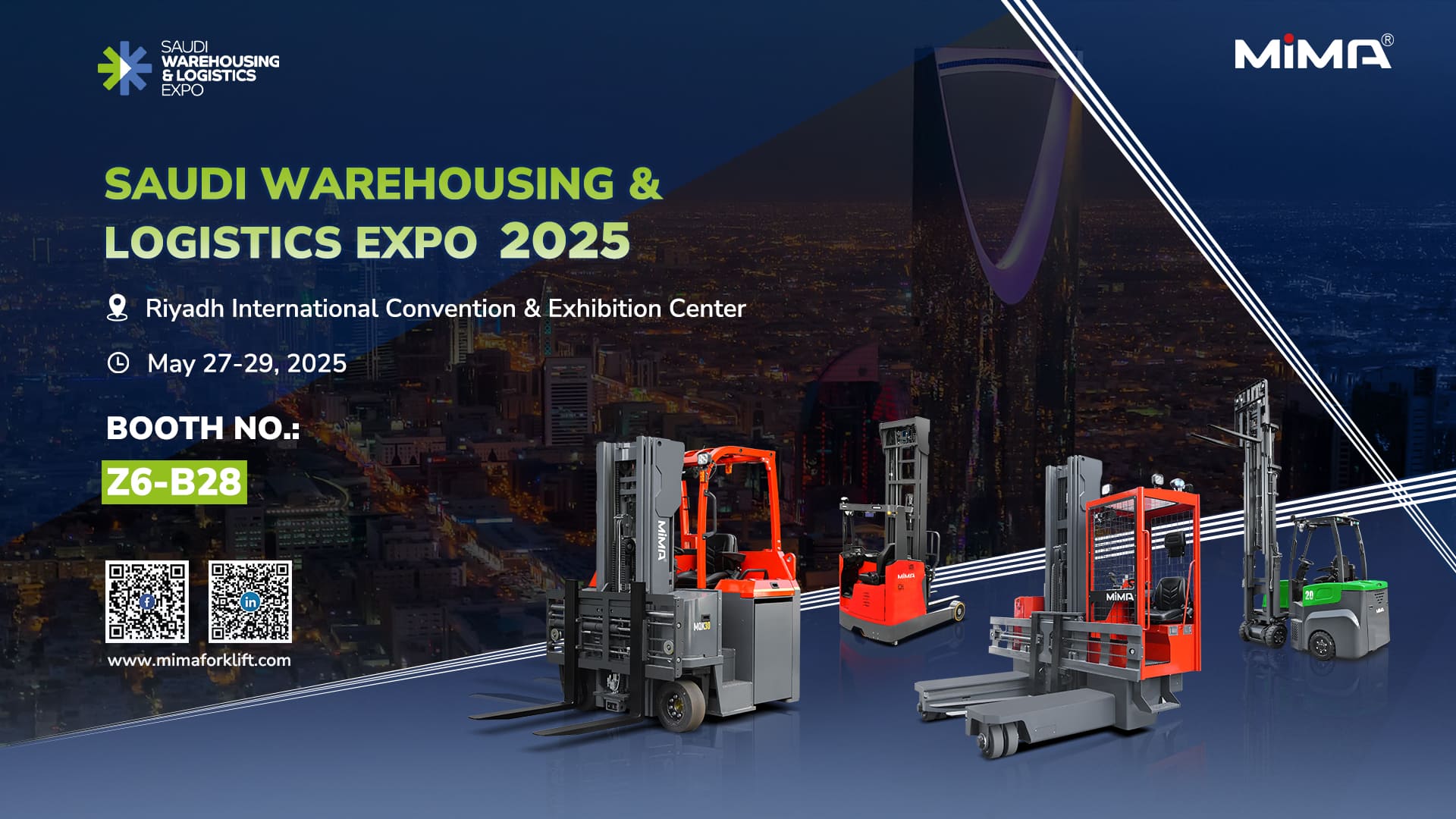 MiMA Heads to Riyadh for Saudi Warehousing & Logistics Expo 2025 - MiMA