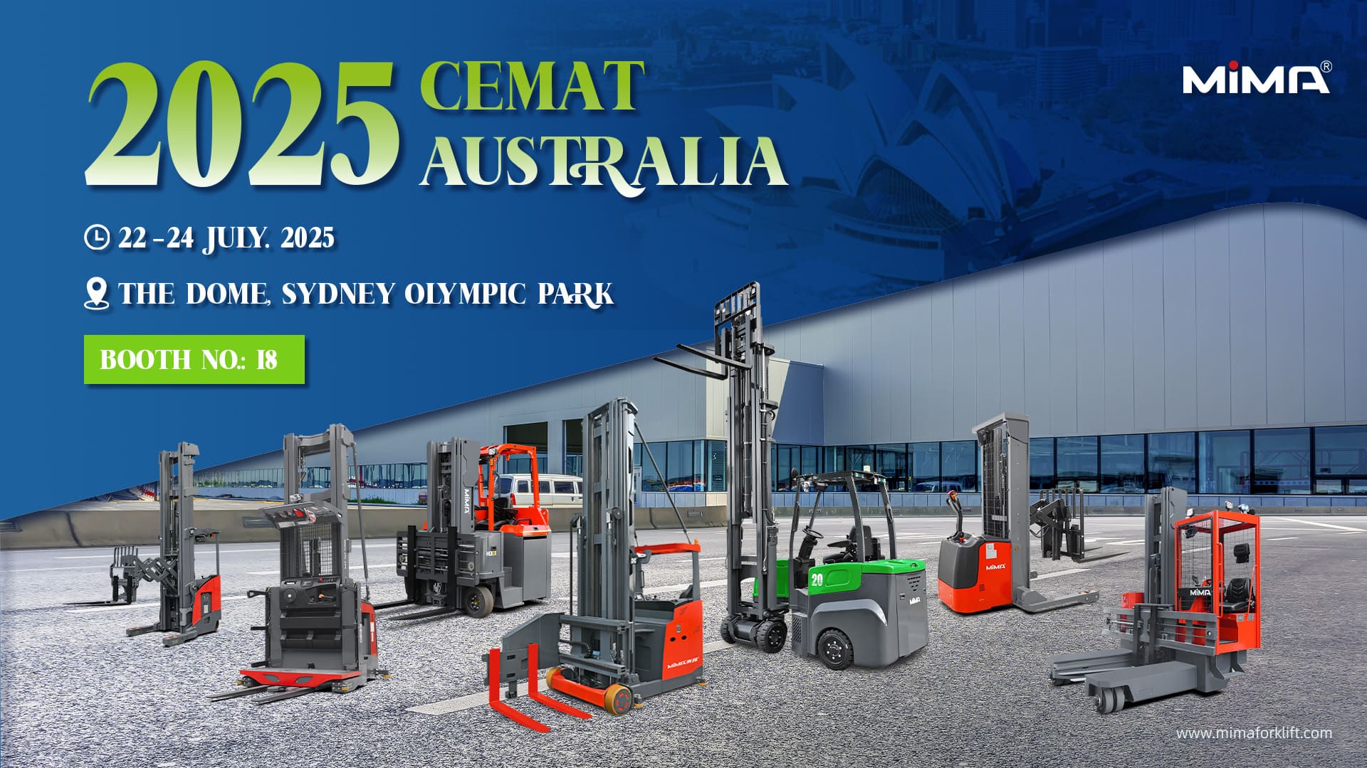 MiMA is heading to CEMAT Australia and ViLOG 2025! - MiMA