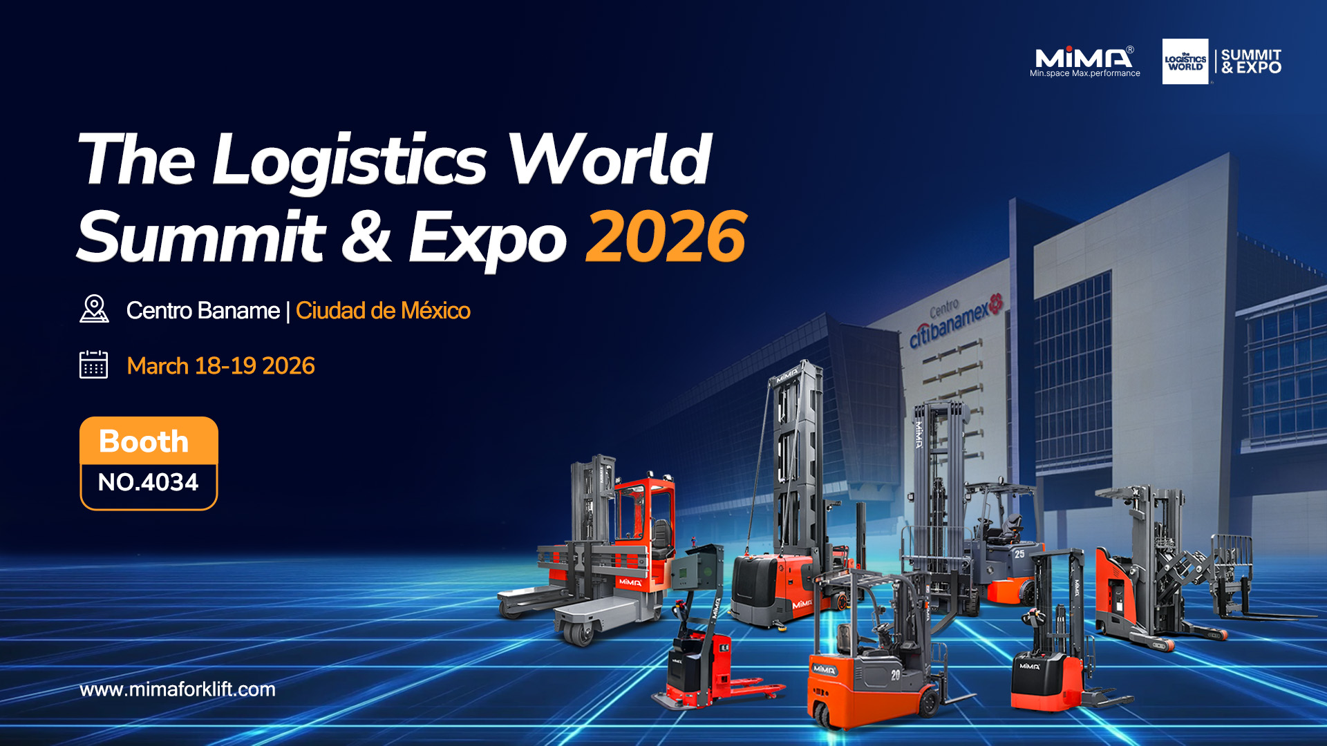Join MiMA at The Logistic World Summit & Expo 2026 - MiMA