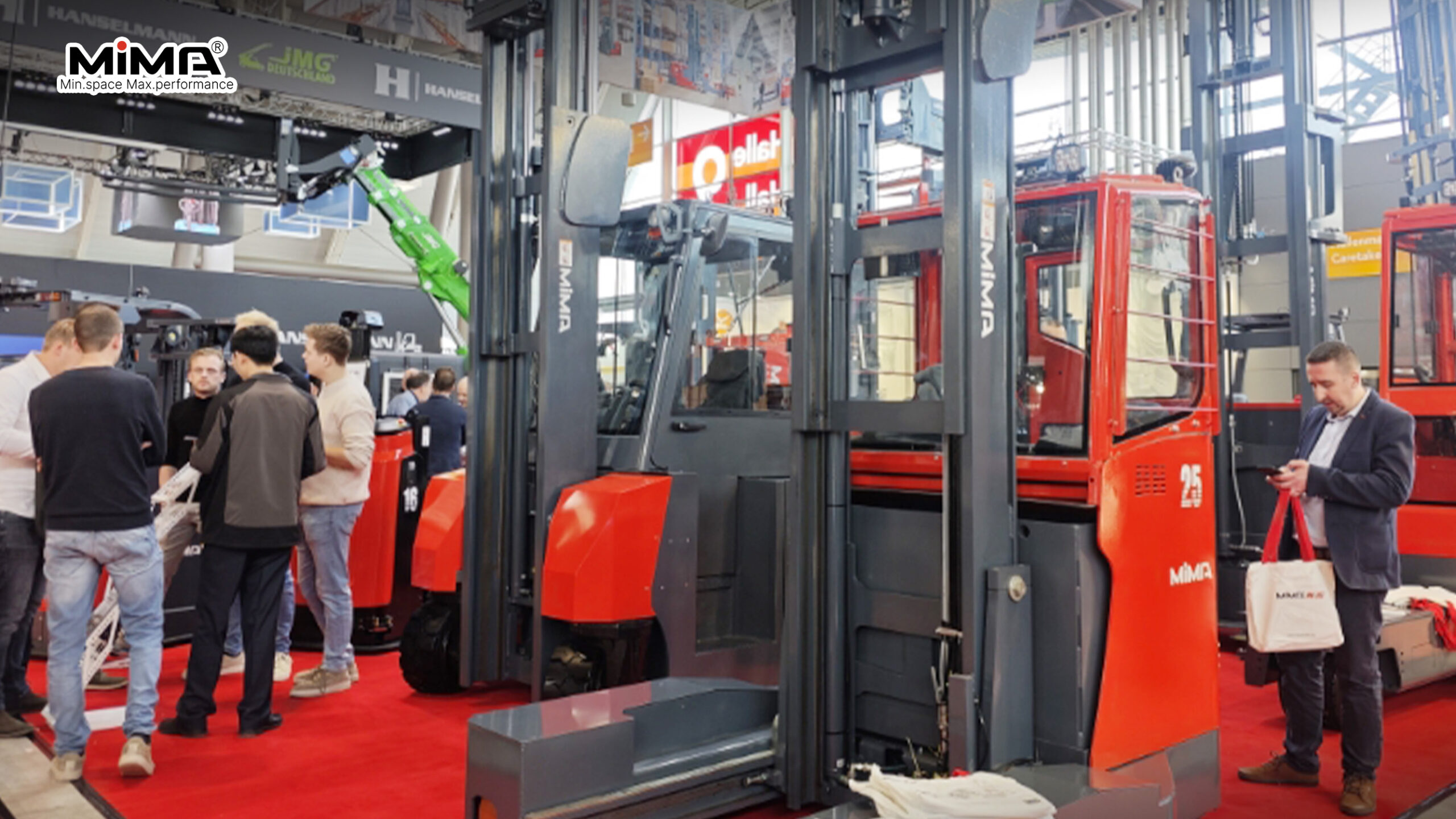 MiMA представляет решения для VNA и AGV на выставке LogiMAT 2026 - MiMA